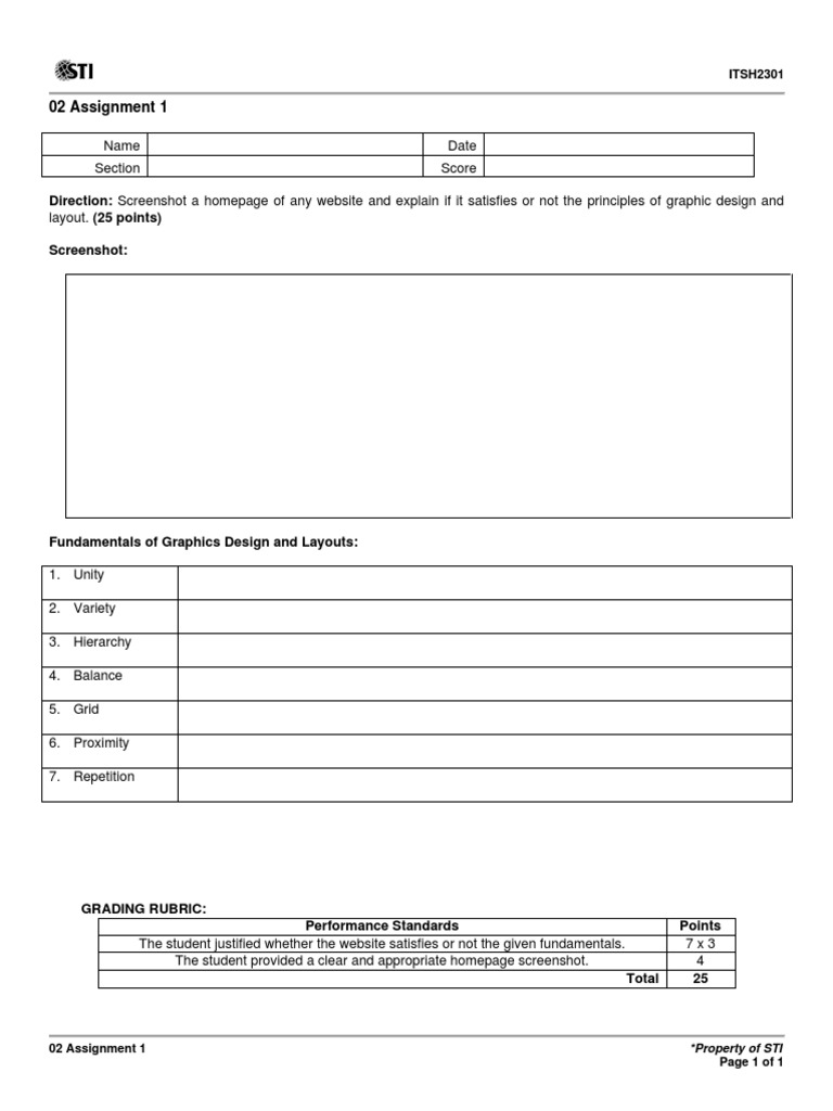 02 Assignment 1 | PDF