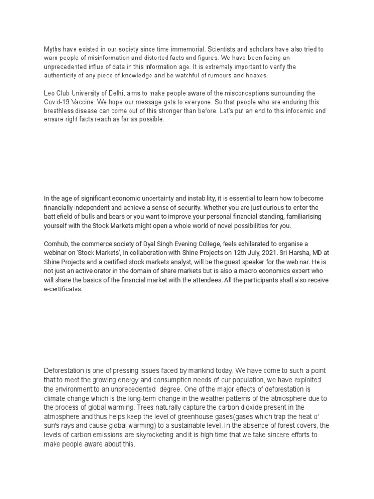 Content Writing Samples | PDF