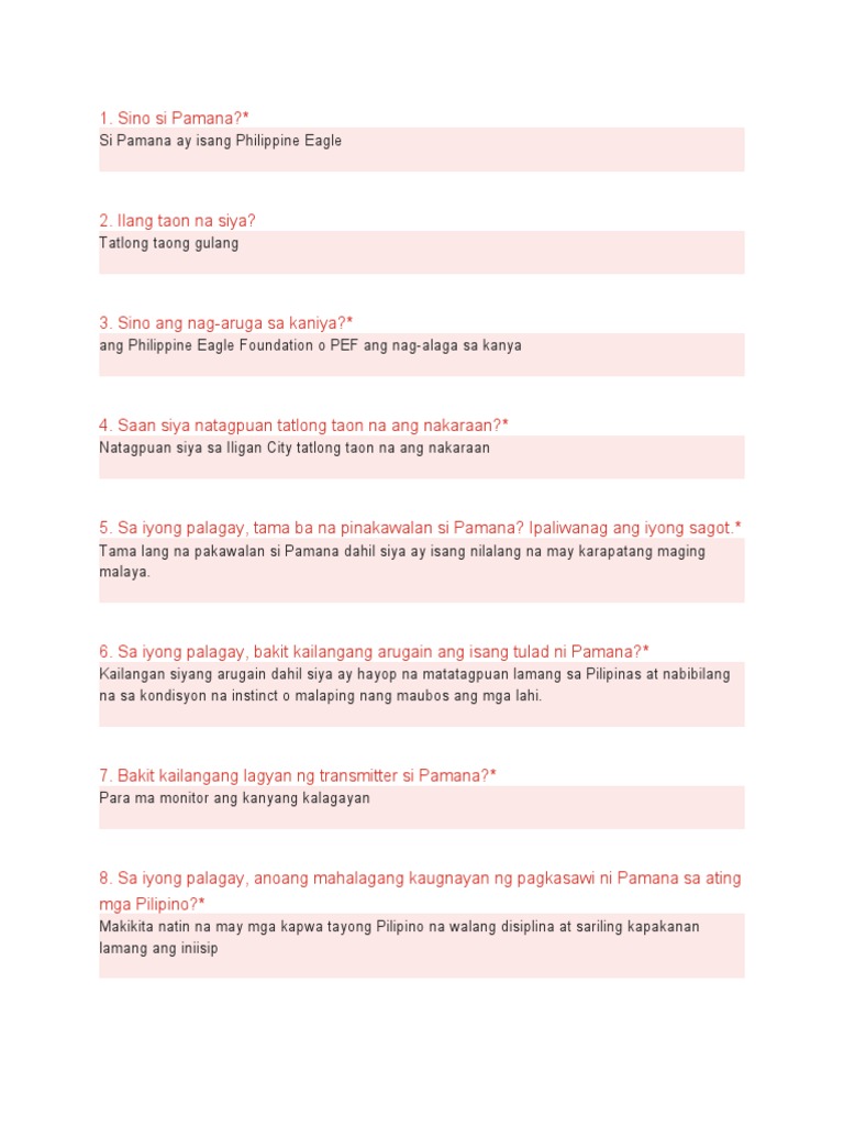 2nd Quarter Filipino | PDF