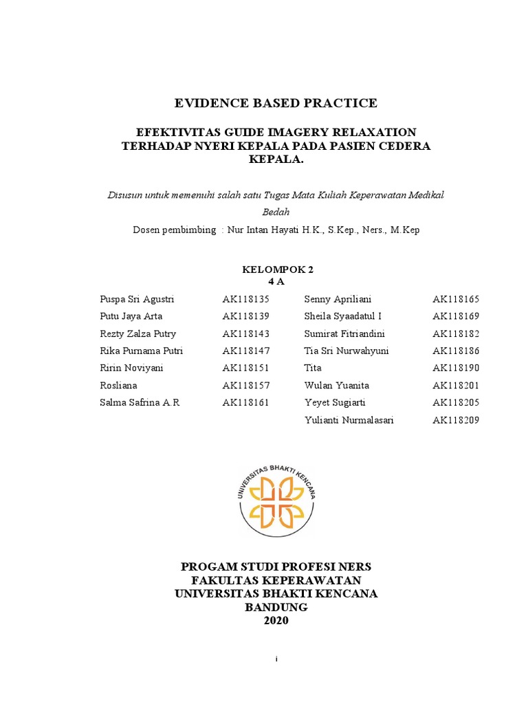 Evidence Based Practice | PDF