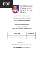 Uitm Cover Page Template | PDF