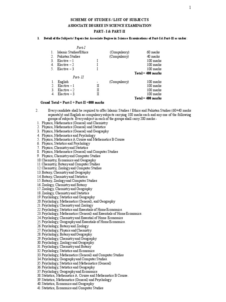 List of Courses Ads | PDF | Geography | Mathematics