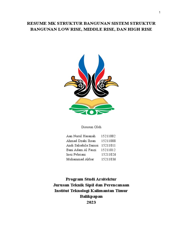 Struktur Bangunan: Low, Mid, dan High Rise | PDF