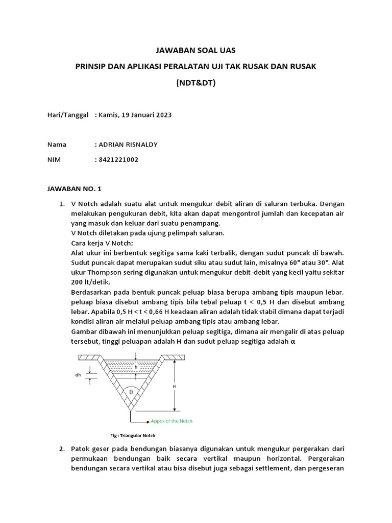 Adrian Risnaldy - 8421221002 - UAS - NDT&DT | PDF