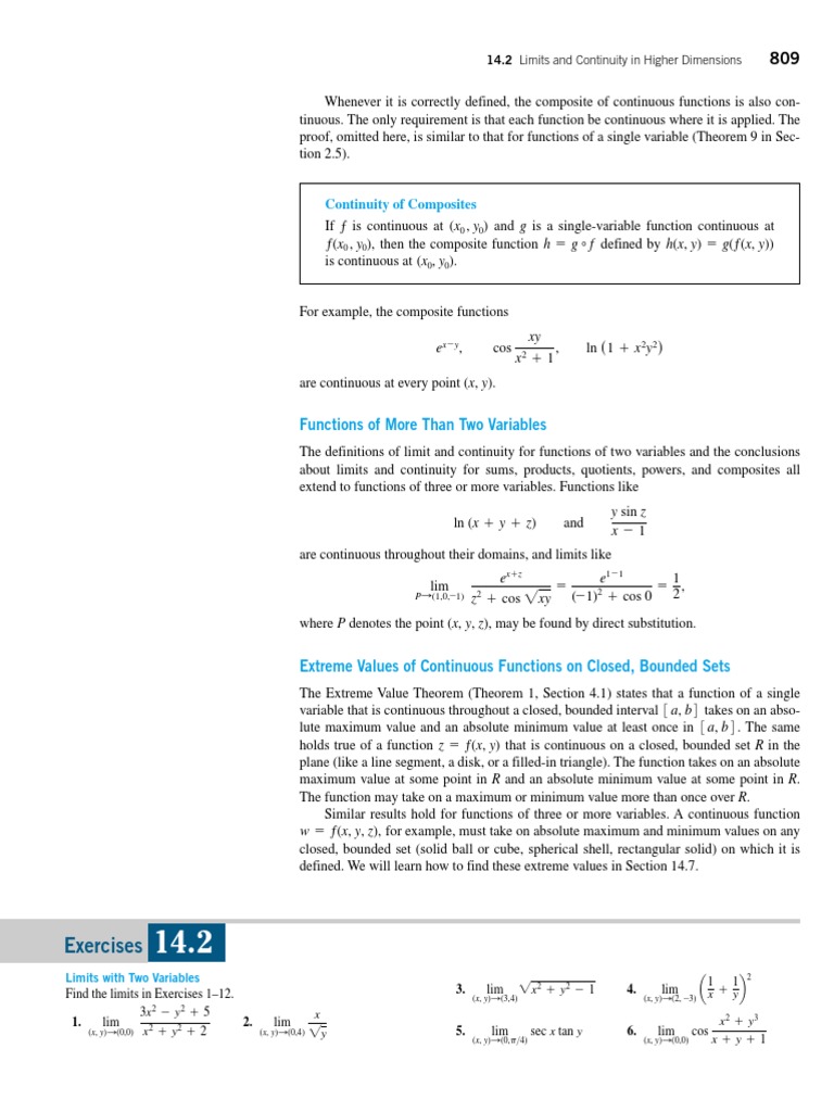 Exercises-14 2 | PDF | Derivative | Function (Mathematics)