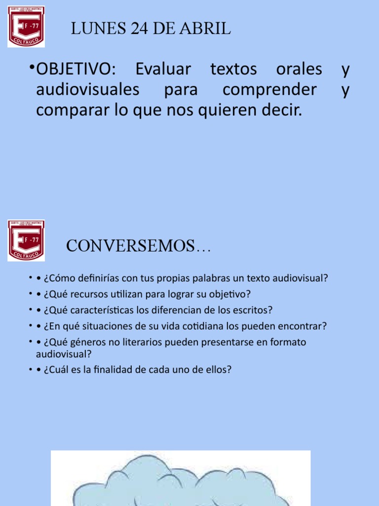 Lunes 24 de Abril | PDF