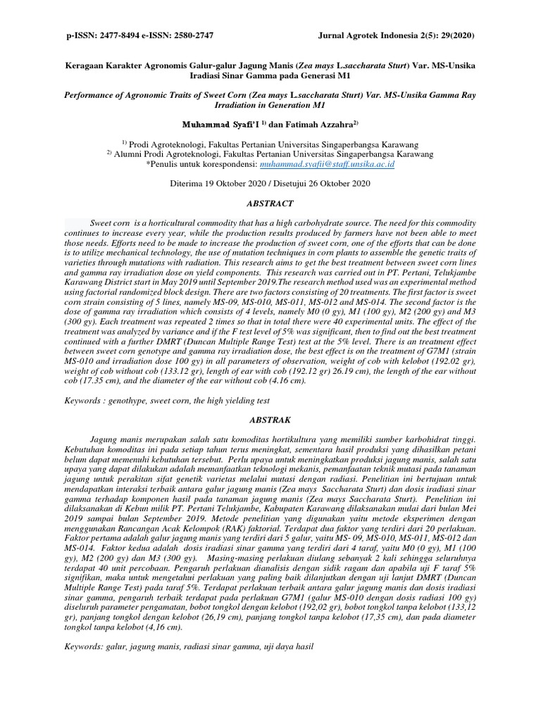 4347-File Utama Naskah-10121-1-10-20201026 | PDF | Dosis yang Diserap ...