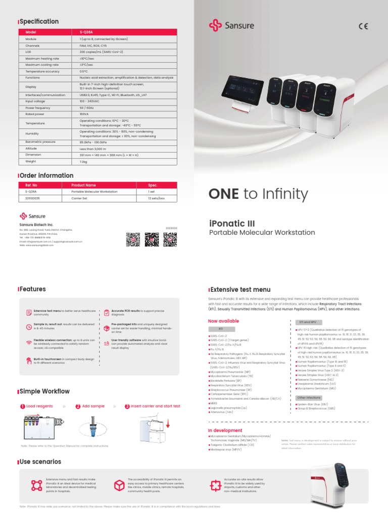 Iponatic III Flyer 2023-1-6 | PDF | Influenza | Mycoplasma