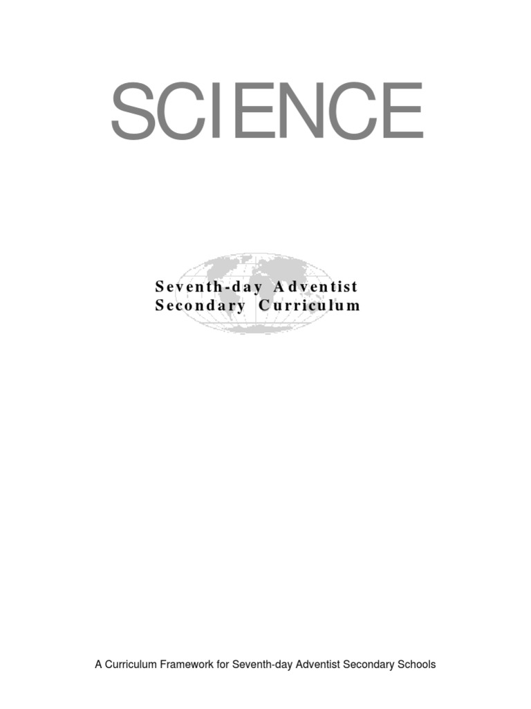 Science Adventist Curriculum | PDF | Scientific Method | Science
