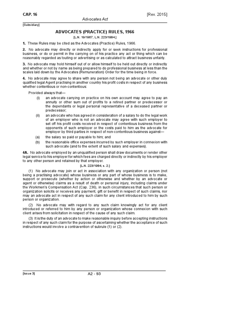 Advocates (Practice) Rules Overview | PDF | Arbitral Tribunal | Advocate