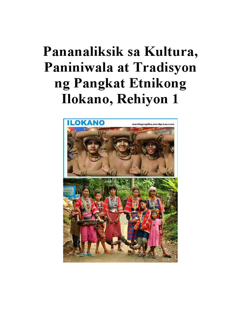 Pangkat Etnikong Ilokano | PDF