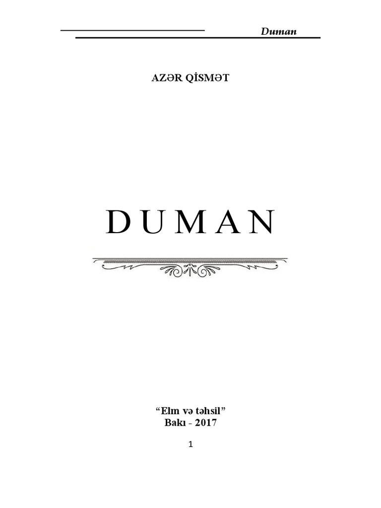 Duman | PDF