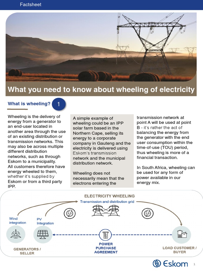 What You Need To Know About Wheeling of Electricity | PDF | Electrical ...