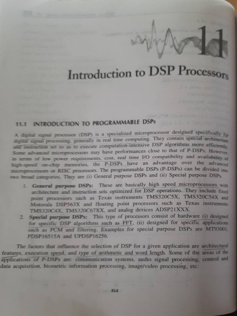 DSP 5th Unit | PDF