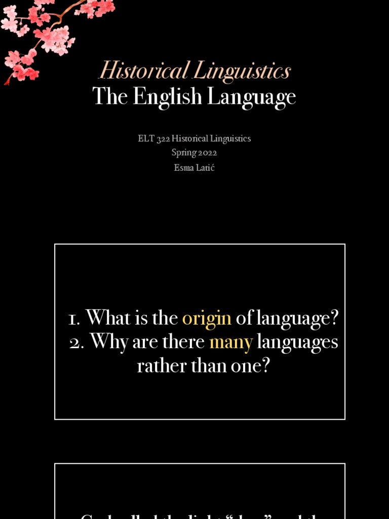 Introduction To Historical Linguistics | PDF | Linguistics | Cognition