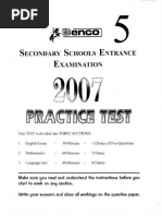 SEA Maths 2020 Past Paper Solutions | PDF | Mathematics | Numbers