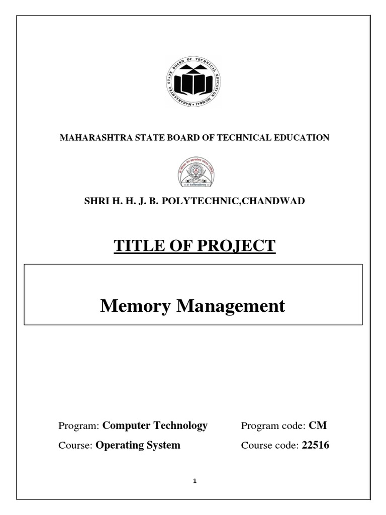 Memory Management OSY (1) New | PDF | Library (Computing) | Computer Data Storage