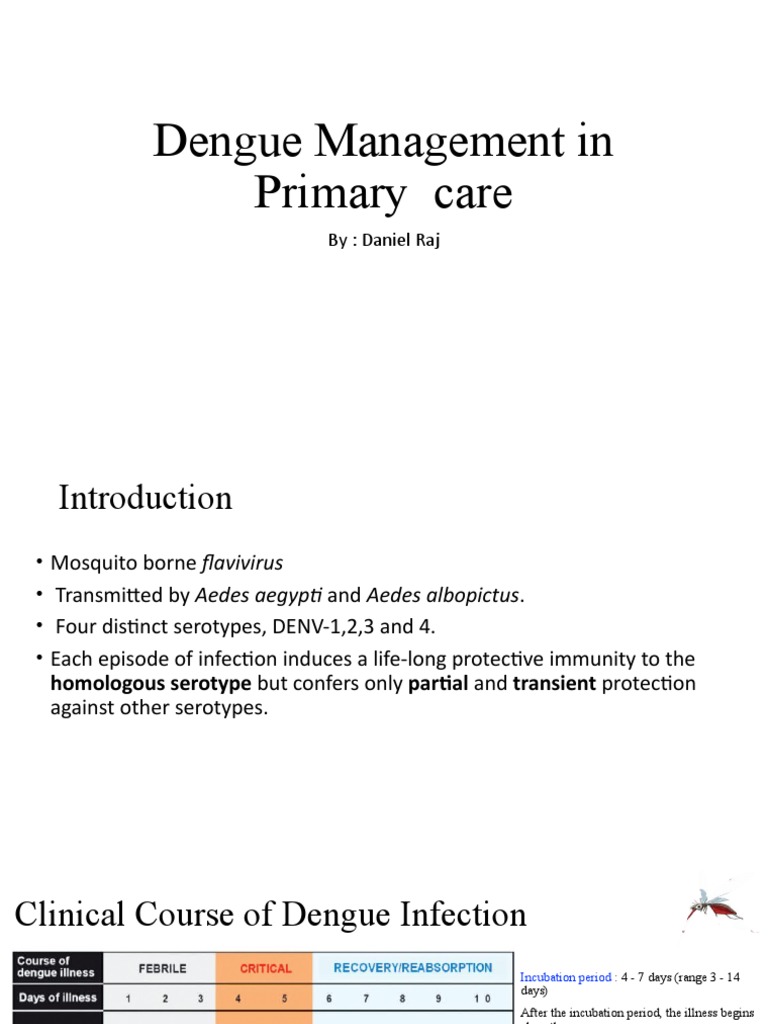 Dengue Management in Primary Care | PDF | Shock (Circulatory) | Bleeding