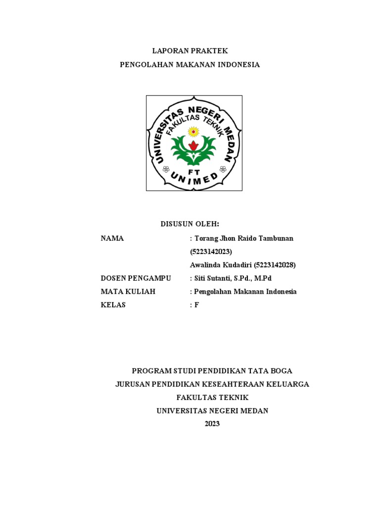 Sate Lilit Ayam Dan Lawar | PDF