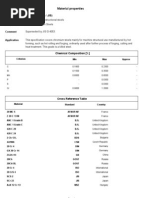 Material Comparison Aisi 1006, SWRM6, Swch18a, Swch22a | PDF
