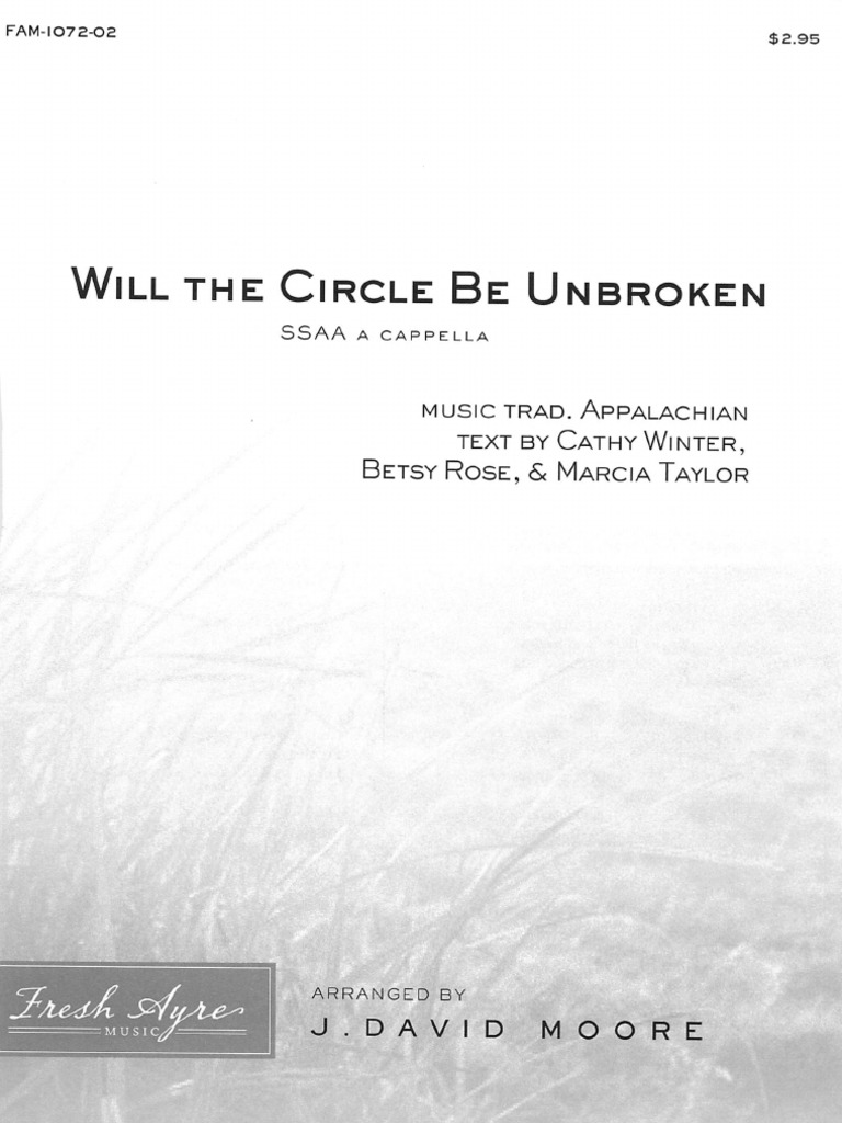 Will The Circle Be Unbroken | PDF