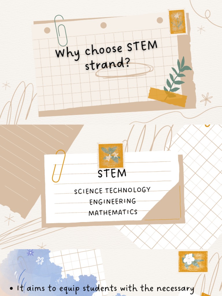 Why Choose STEM Strand | PDF