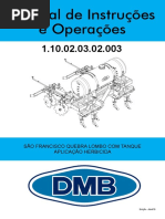 Manual Eliminador de Soqueira DMB | PDF | Trator | Pneu