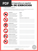 Ejercicios Tener Que, Deber, Hay Que | PDF