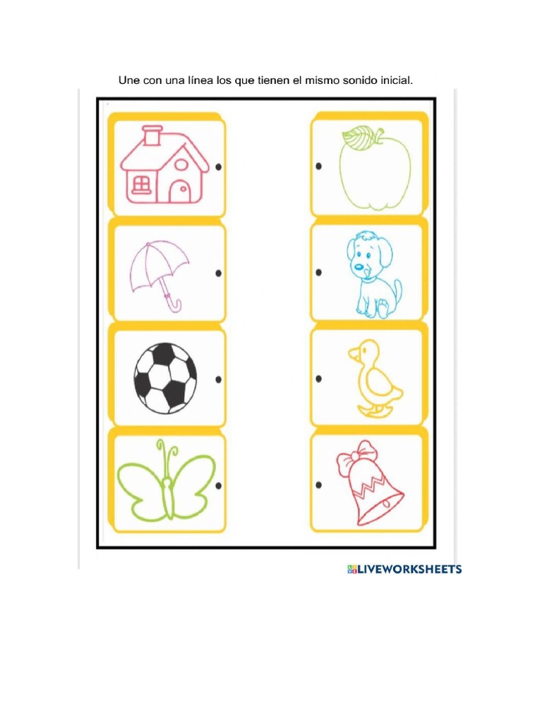 Ficha Sonido Inicial Pdf