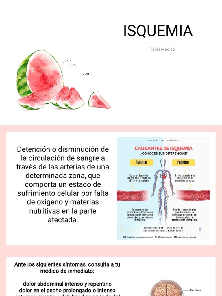 ISQUEMIA | PDF | Isquemia | Fisiología