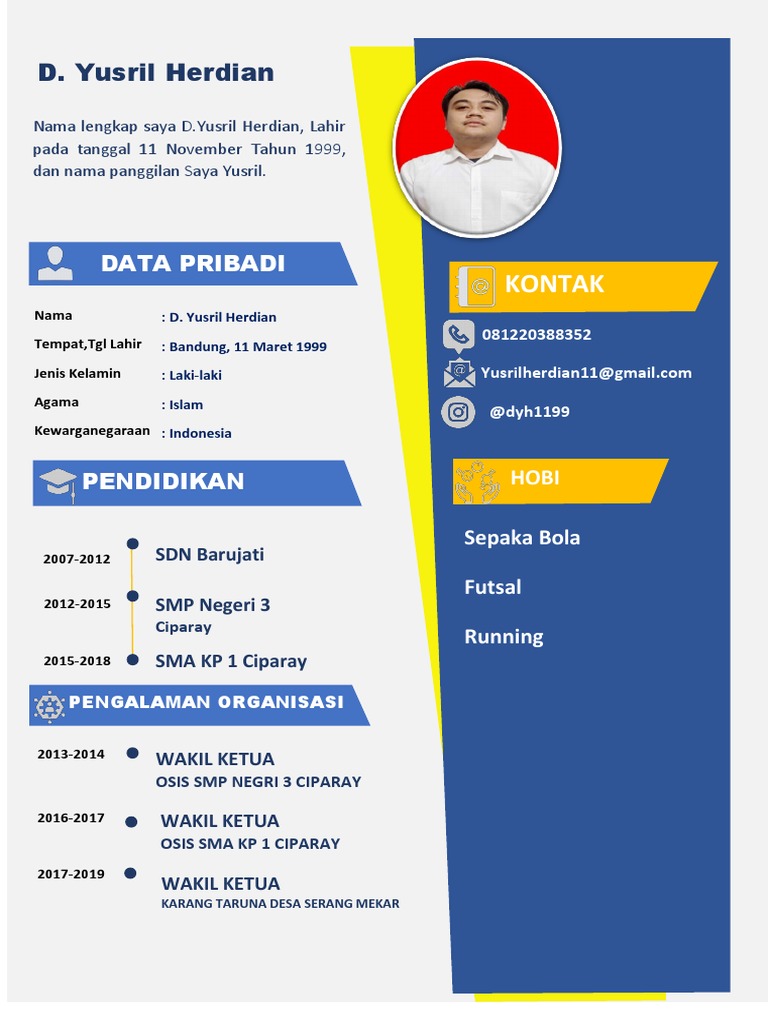 Kontak: D. Yusril Herdian | PDF