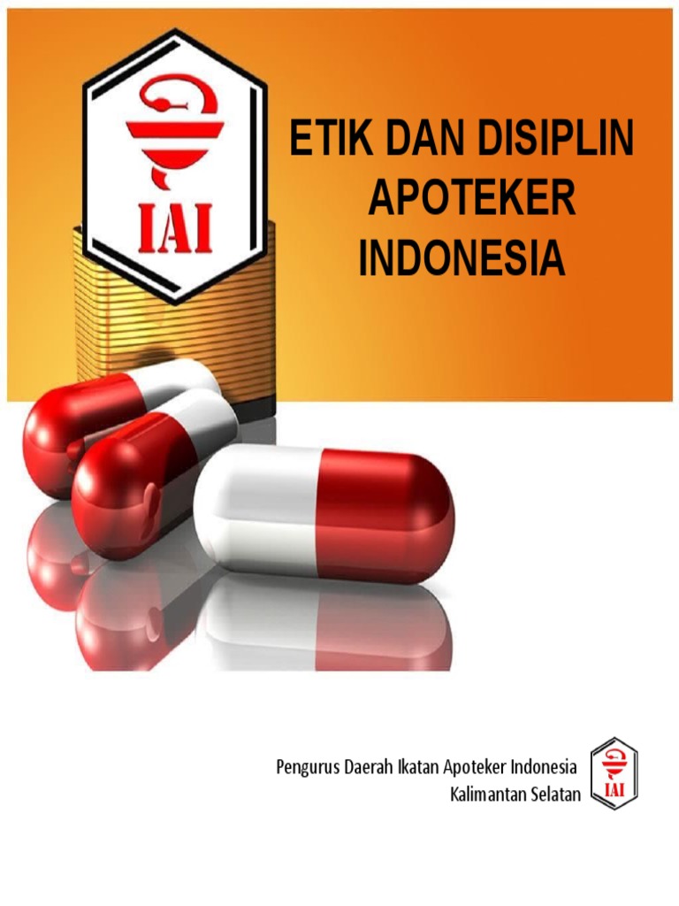 Etika Profesi Apoteker (PD Iai Kalsel) | PDF