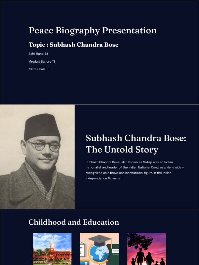 Subhash Chandra Bose The Untold Story | Download Free PDF | Mahatma Gandhi | Indian Nationalism