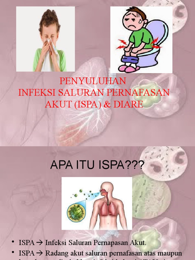 Penyuluhan Ispa Diare | PDF