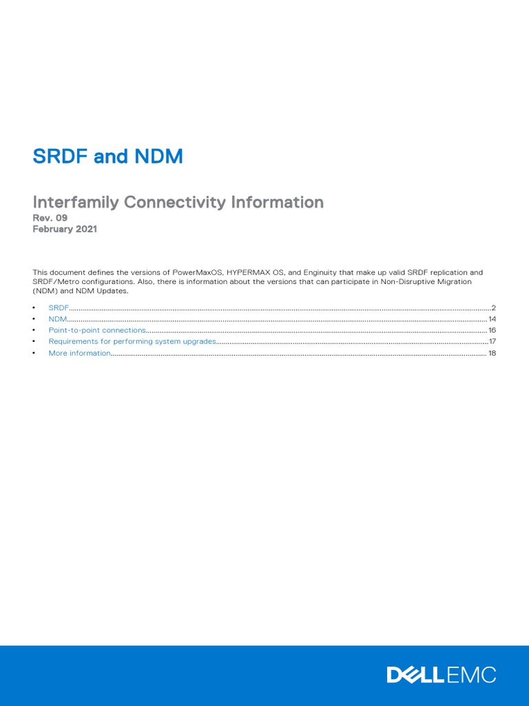 SRDF Interfamily Connectivity Information | PDF | Microsoft Windows | Windows 7