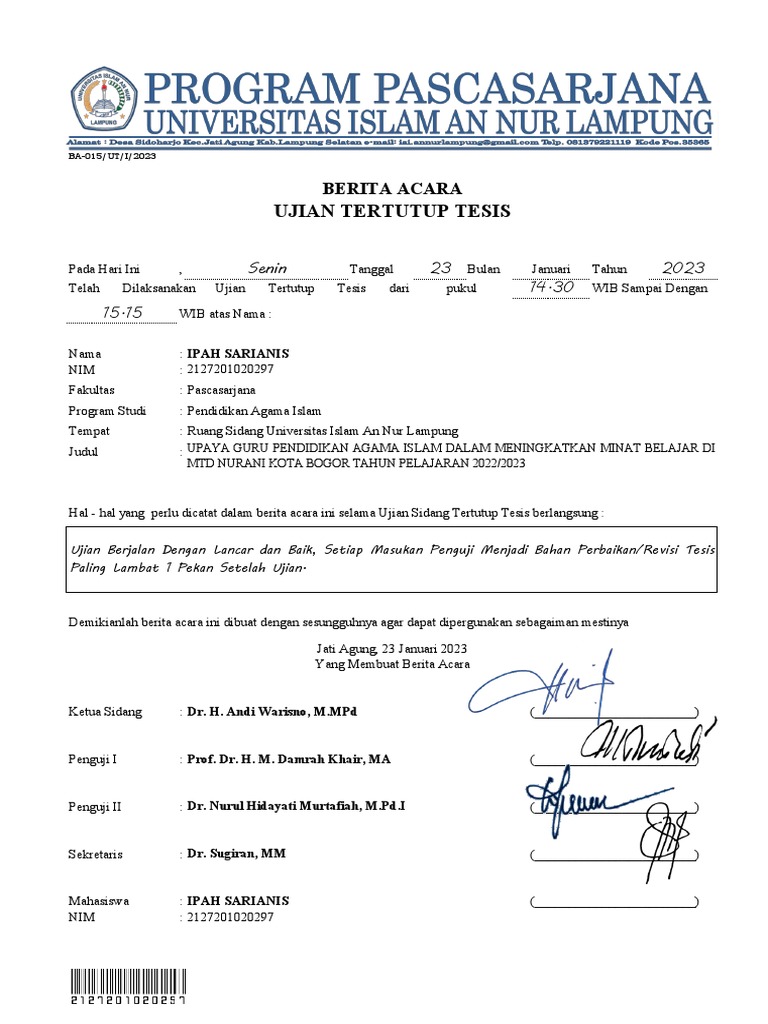 Ipah Sarianis | PDF