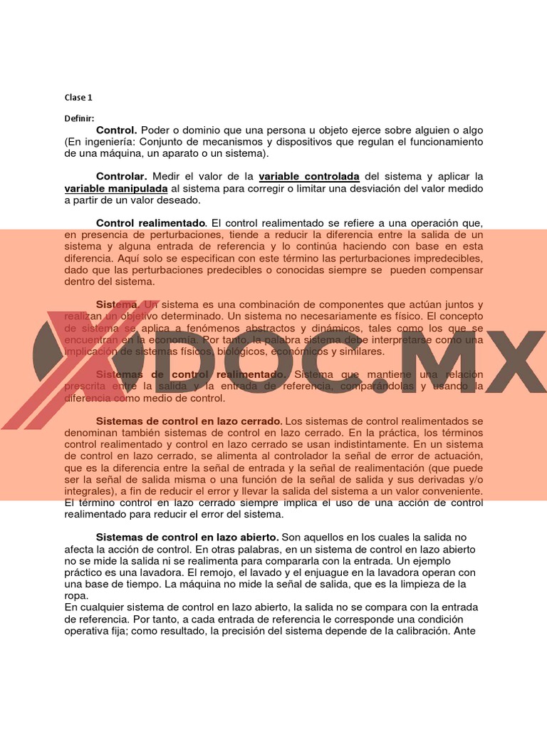 Xdoc - MX Control Poder o Dominio Que Una Persona U Objeto Ejerce Sobre ...
