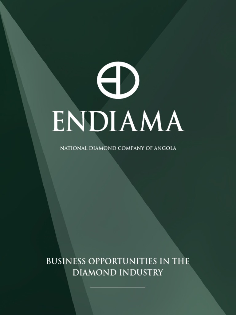 Endiama Digital Brochure | PDF | Angola | Mining