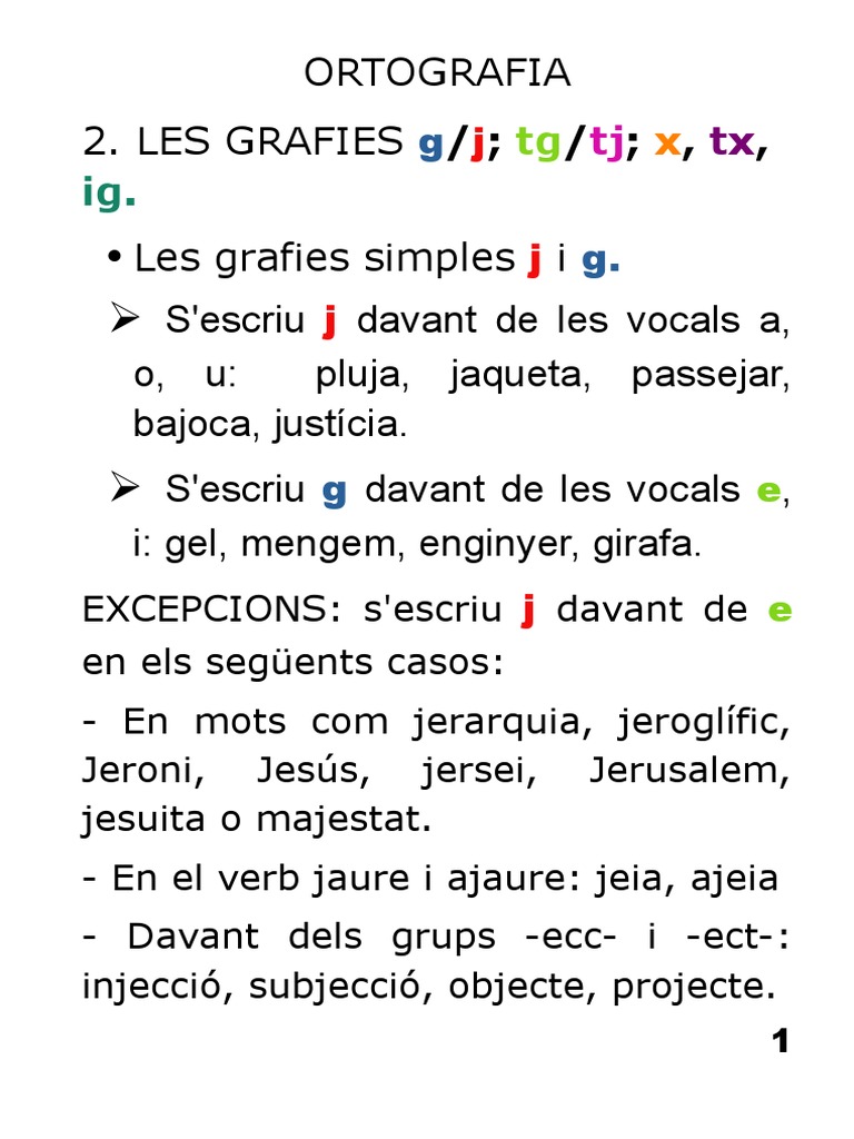 Teoria g i j, tg i tj | PDF