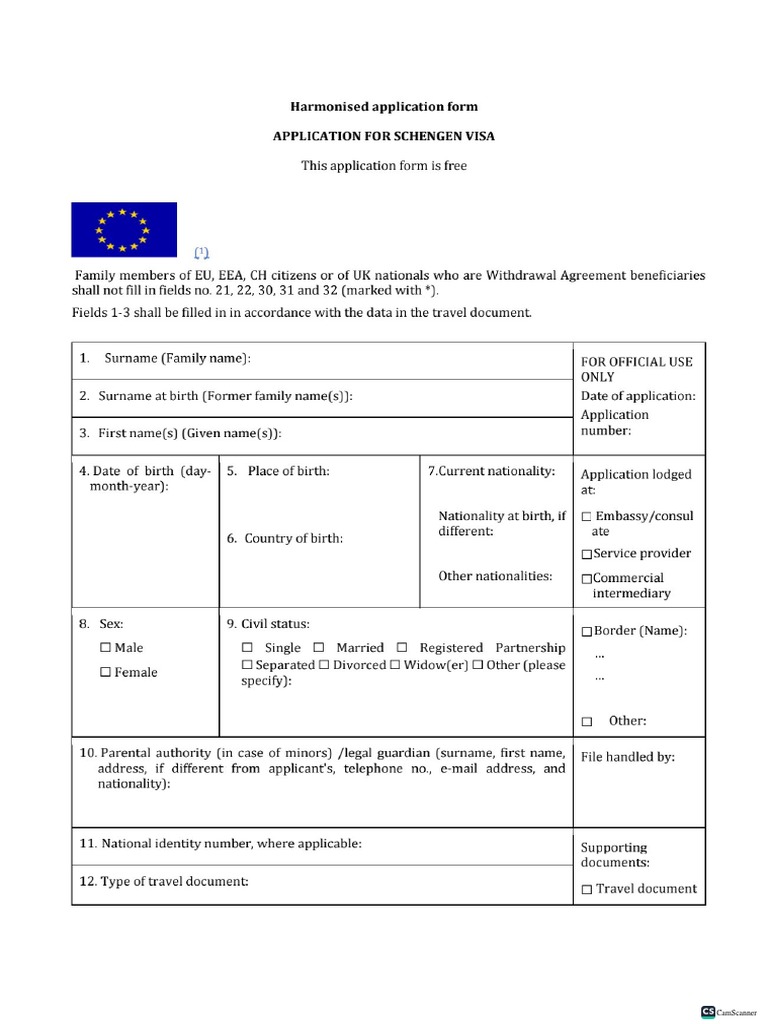 Application Form en 092021 | PDF