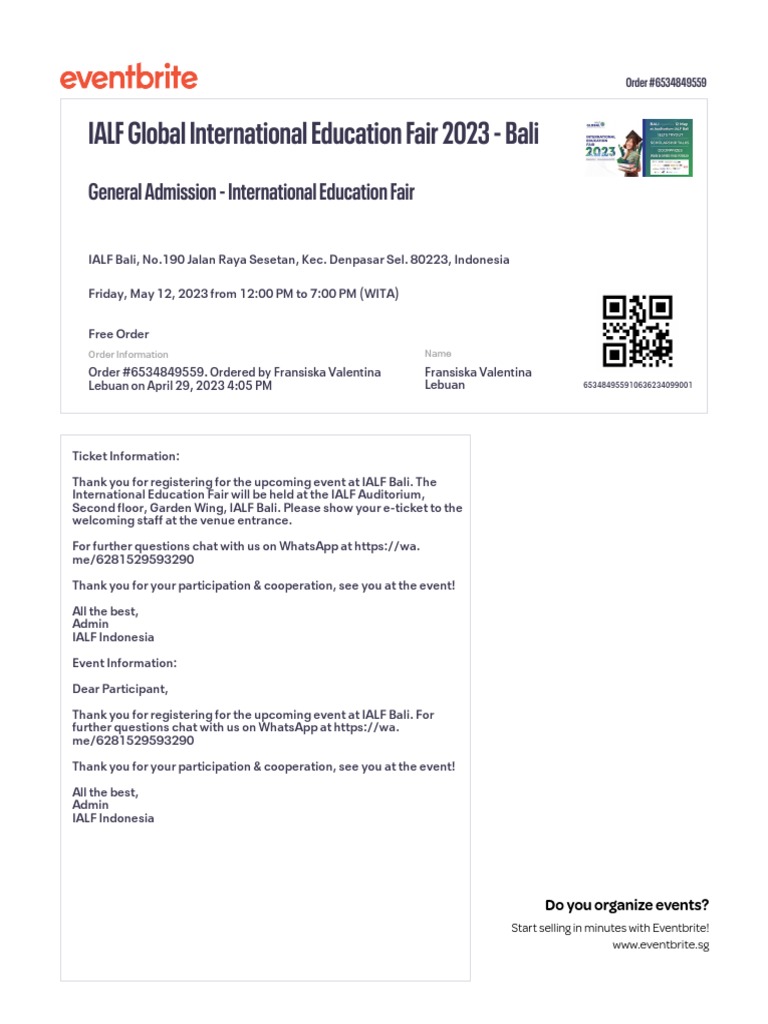Ticket | PDF