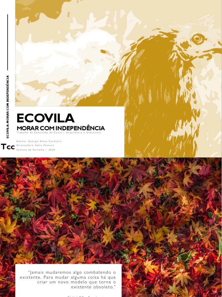 TCC Arquitetura e Urbanismo - Ecovila: Morar Com Independência ...