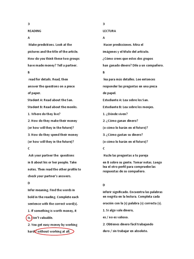 Dinero de los San y los Monjes | PDF | Mar | Agua