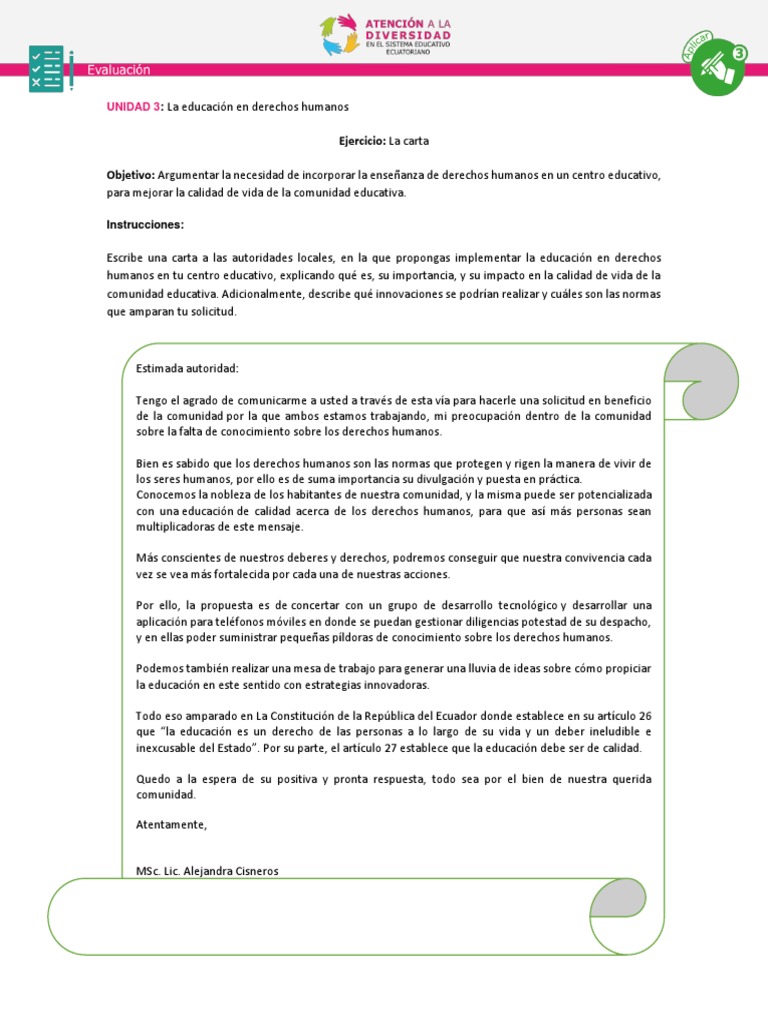 La Carta | PDF | Derechos humanos
