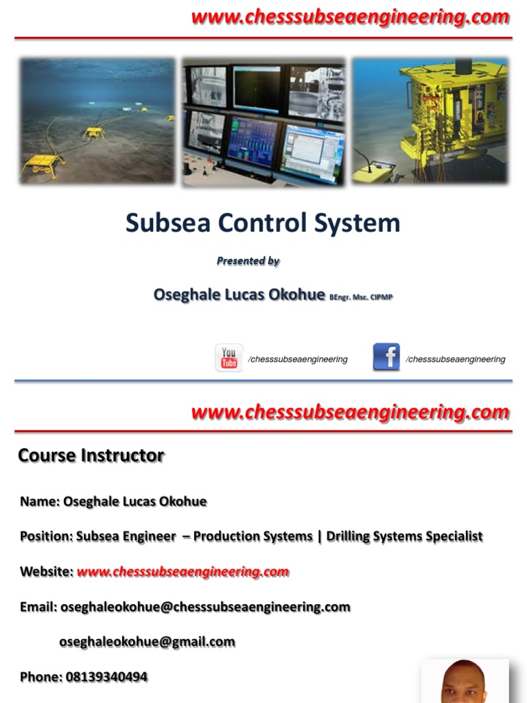 Subsea Control System | Download Free PDF | Manufactured Goods | Electrical Engineering