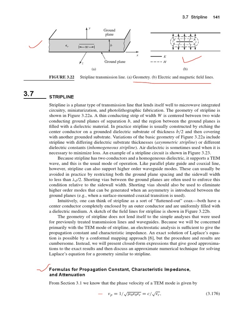 Pozar. Microwave Engineering-161-170 - Strip Lines | PDF | Transmission ...