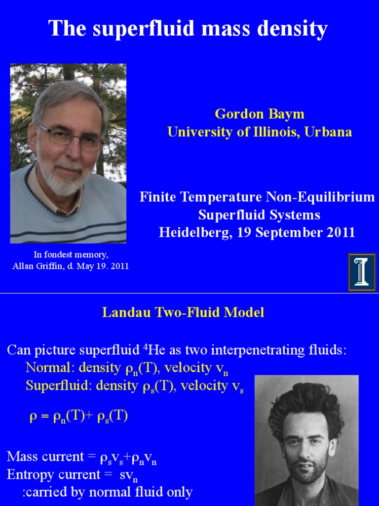 Superfluid Dynamics Explained | PDF | Superconductivity | Boson