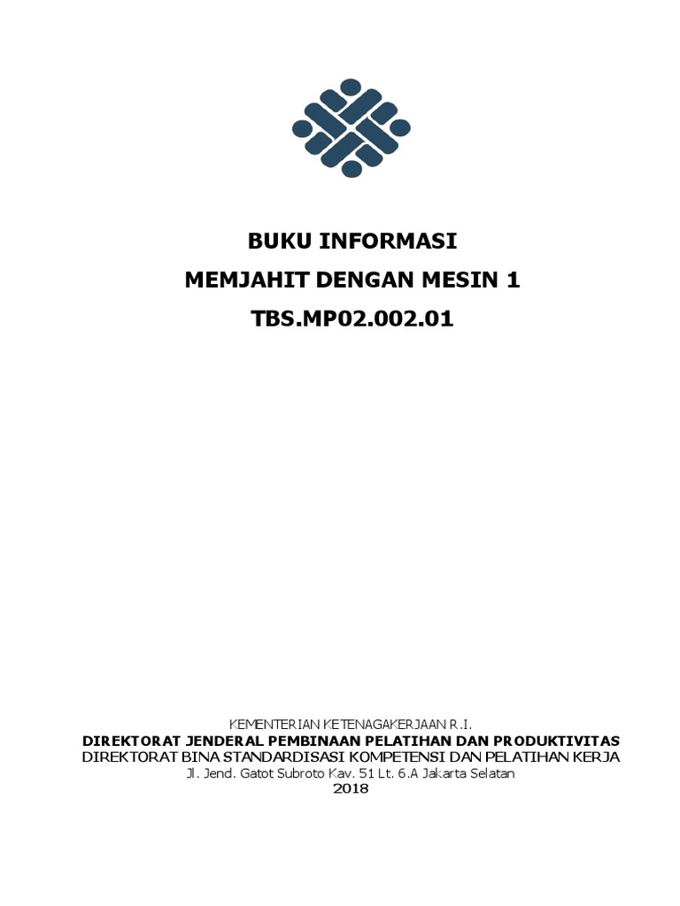 TBS MP02 002 01menjahit-Dengan-Mesin | PDF
