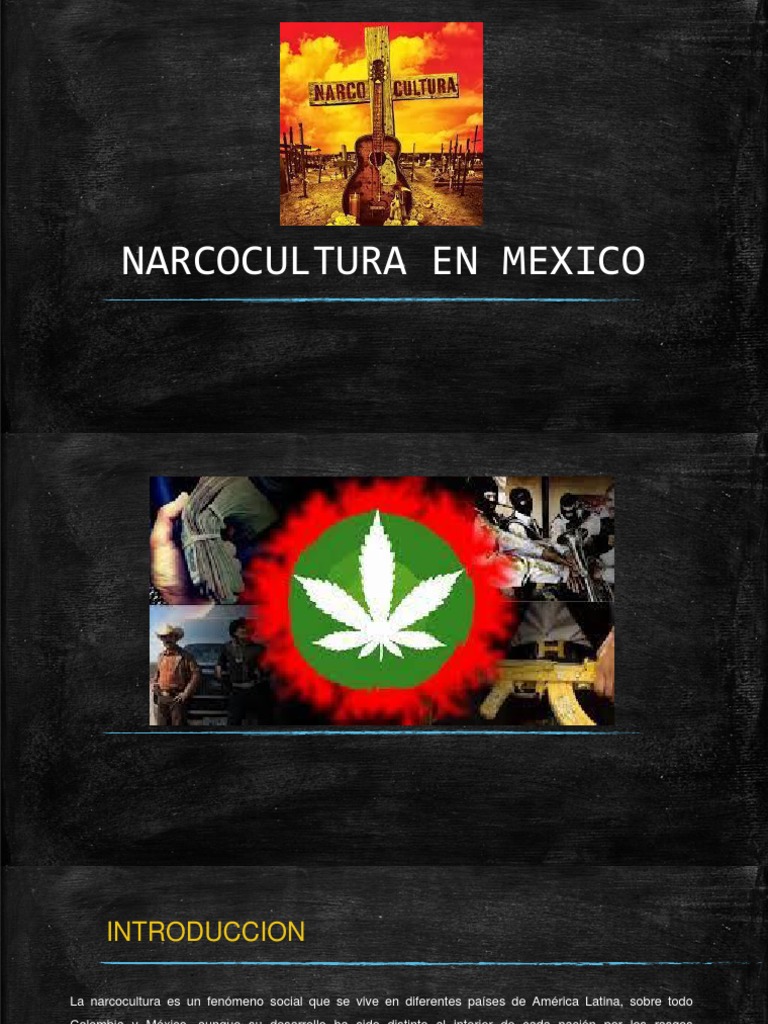 Narcocultura en Mexico | Descargar gratis PDF | México | Comercio ilegal de drogas