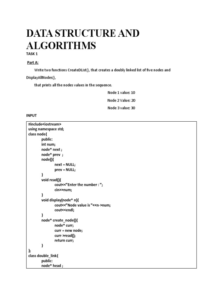 Dsa Lab6 064 Pdf Algorithms And Data Structures Computer Data 
